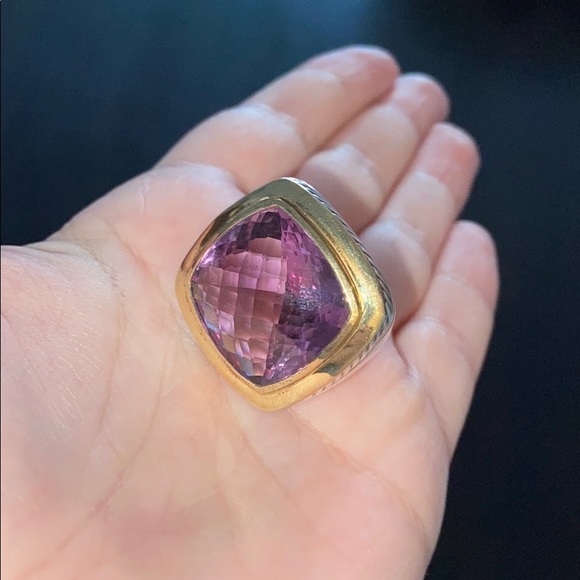 David Yurman | Jewelry | David Yurman Amethyst Sterling Silver 8kgold ...